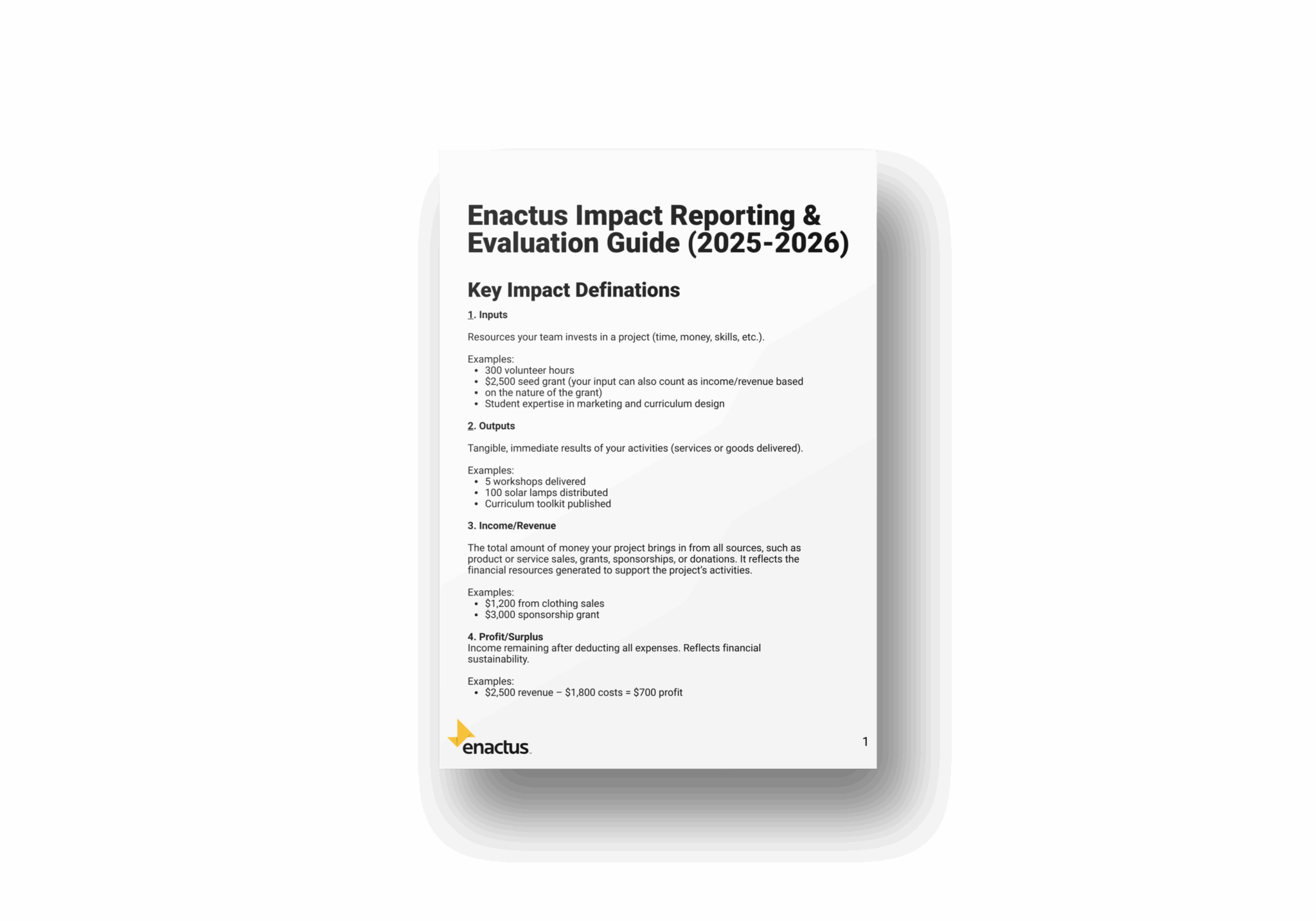 Resources - Enactus Canada